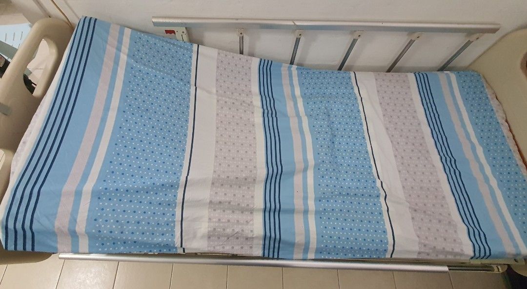 T Motion Hospital Bed, Furniture & Home Living, Furniture, Bed Frames ...