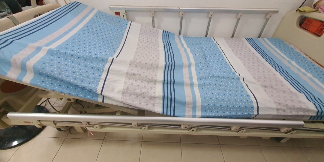 T Motion Hospital Bed, Furniture & Home Living, Furniture, Bed Frames ...