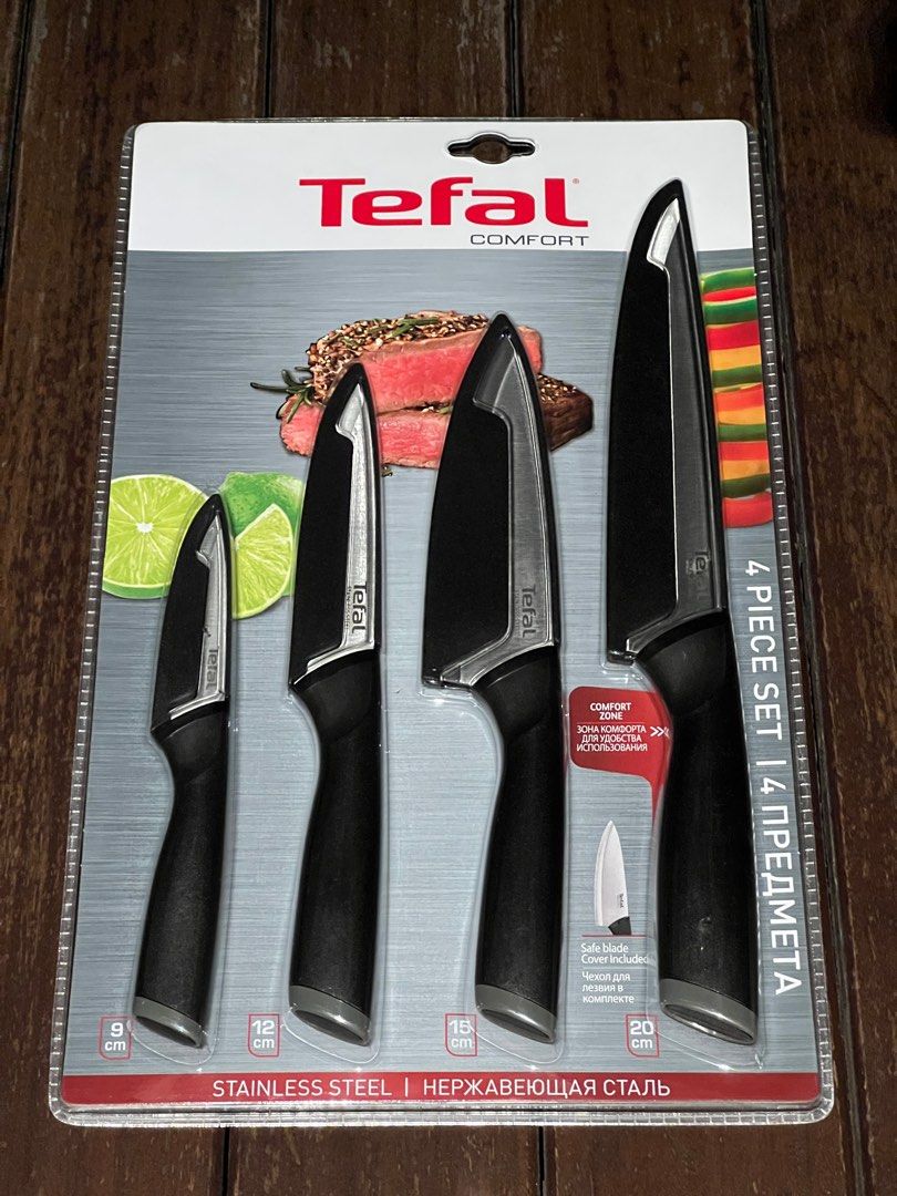 Tefal Comfort Knife Set, Furniture & Home Living, Kitchenware ...
