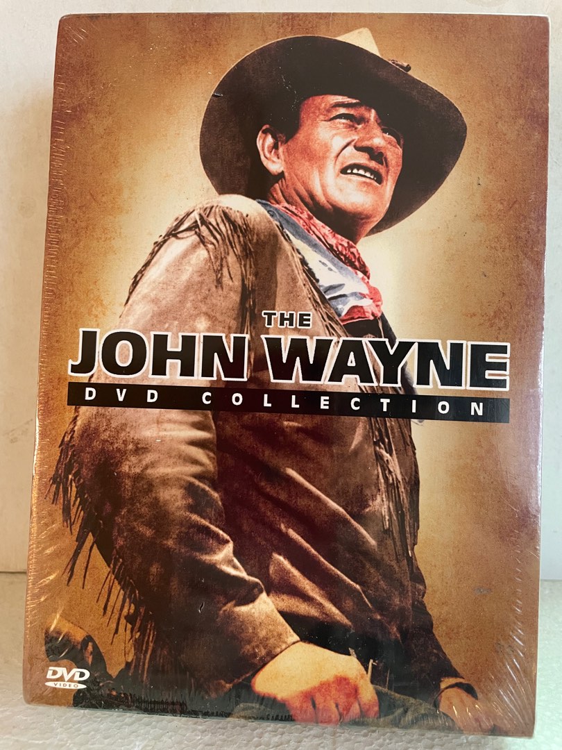 The John Wayne DVD Collection original 3-Disc Box Set sealed, Hobbies ...