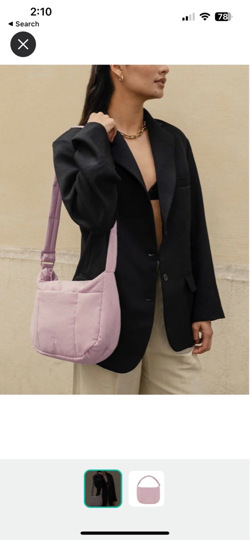 The Paper bunny puffer swing, Women's Fashion, Bags & Wallets, Shoulder ...