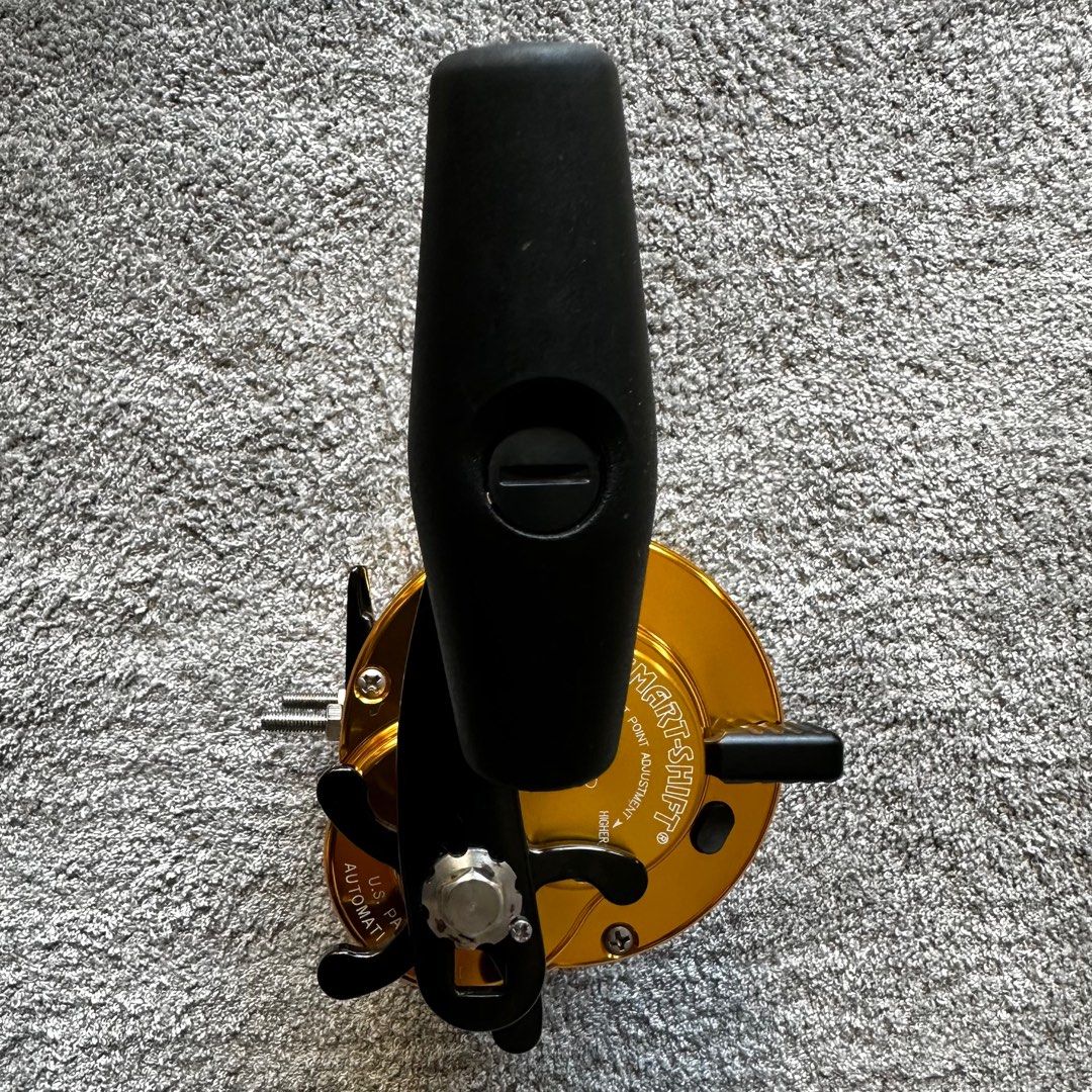 TIBURON SST20/80 Smart Shift (2-Speed) Lever Drag Reel | (Gold) With ...
