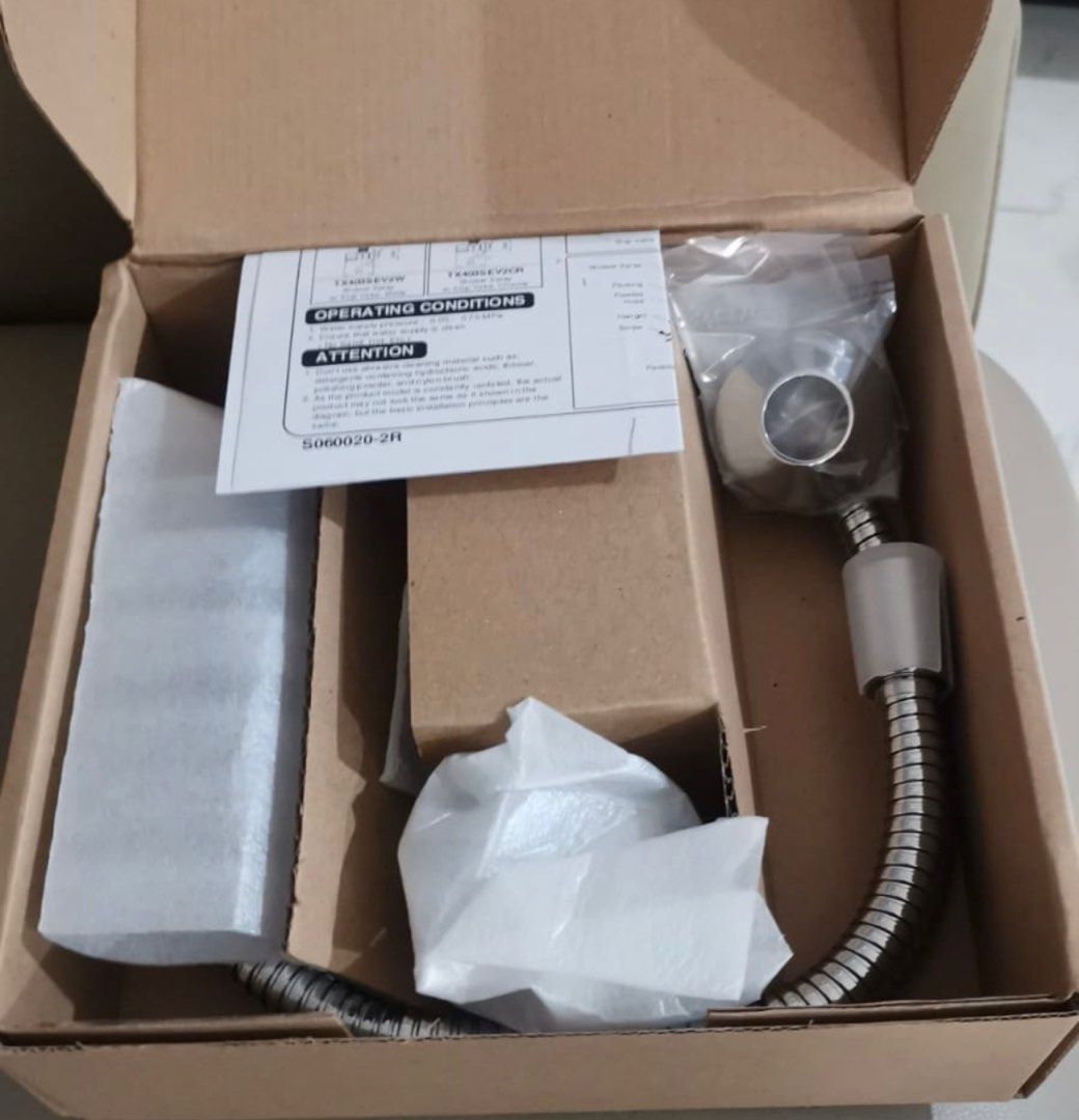 TOTO bidet spray with stop valve, Furniture & Home Living, Bathroom ...