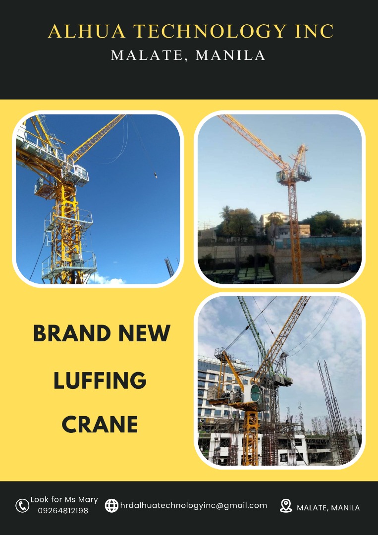 Tower Crane, Commercial & Industrial, Construction Tools & Equipment on ...