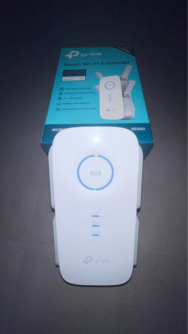 Tp Link Mesh Wifi Extender Re Computers Tech Parts Accessories Networking On Carousell