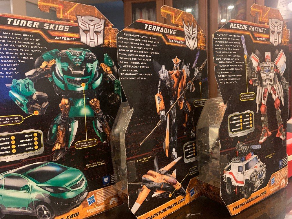 Transformers HFTD Set Lot, Hobbies & Toys, Toys & Games on Carousell