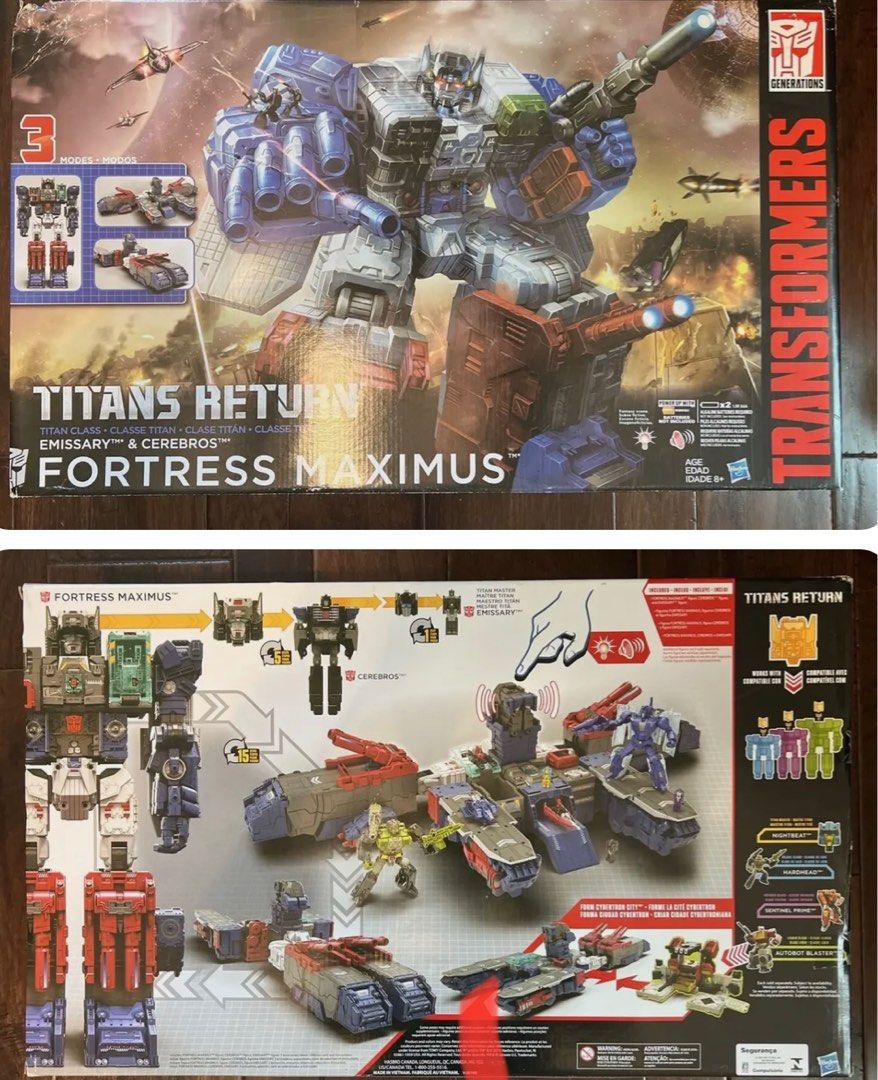 Transformers titans return fortress maximus, Hobbies & Toys, Toys ...