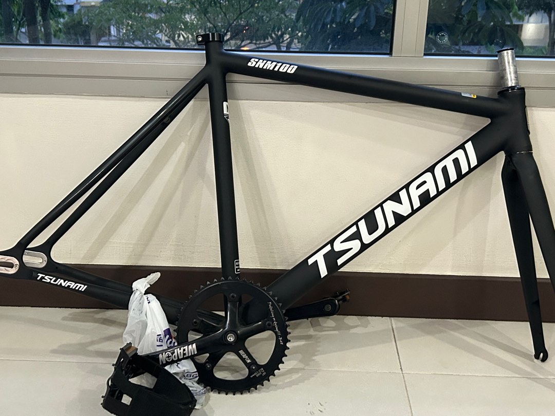 Tsunami SNM 100 frame set (READ DESC), Sports Equipment, Bicycles ...
