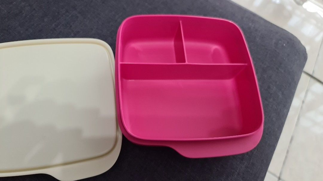 Tupperware bento or snack container, Furniture & Home Living ...