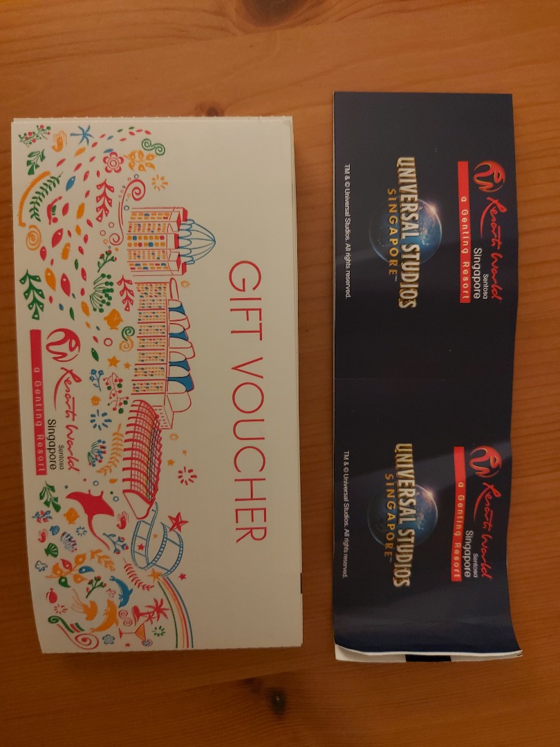 Universal Studios tickets and gift vouchers, Tickets & Vouchers, Local ...