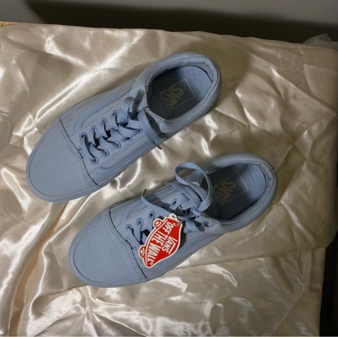 Vans Oldskool Mono Skyway Blue on Carousell