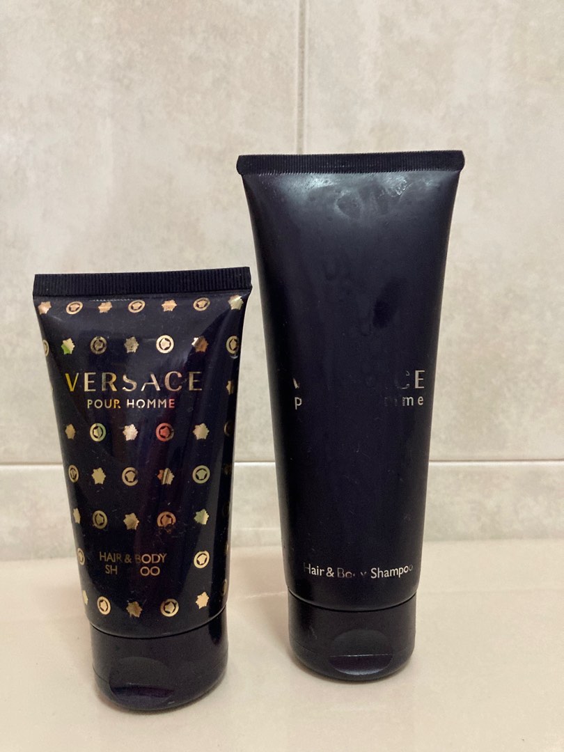 Versace Pour Homme Hair & Body Shampoo, Beauty & Personal Care, Bath ...