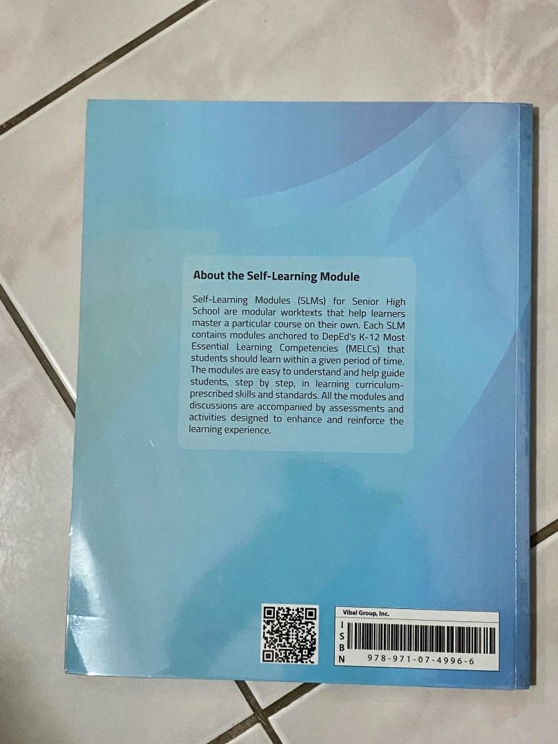 VIBAL Self-Learning Modules, Hobbies & Toys, Books & Magazines ...