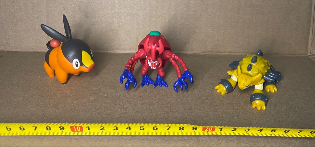 Vintage 2011 Pokemon JAKKS Pacific Nintendo 2.5" PVC Figure . DIGIMON ...