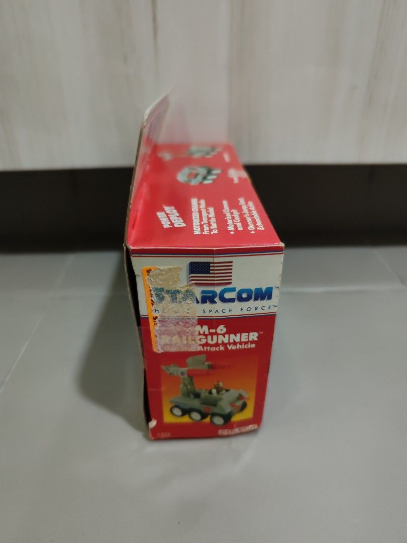 Vintage Coleco Starcom M-6 Railgunner sealed set MISB, Hobbies & Toys, Toys & Games on Carousell