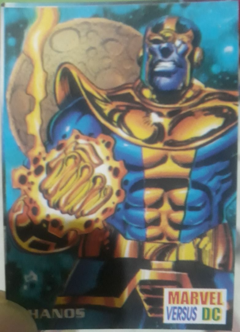 Vintage teks Marvel vs DC, Hobbies & Toys, Memorabilia & Collectibles ...