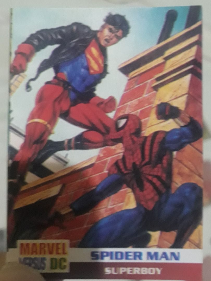 Vintage teks Marvel vs DC, Hobbies & Toys, Memorabilia & Collectibles ...