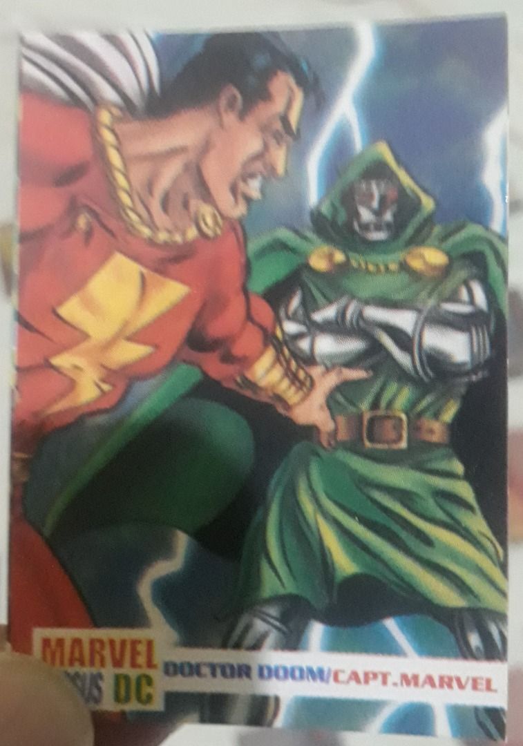 Vintage teks Marvel vs DC, Hobbies & Toys, Memorabilia & Collectibles ...