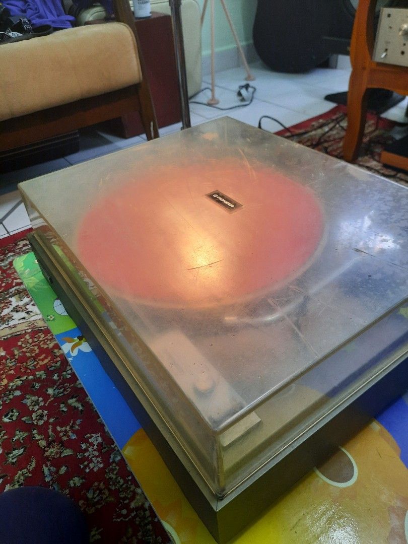 Vintage turntable PIONEER, Audio, Other Audio Equipment on Carousell