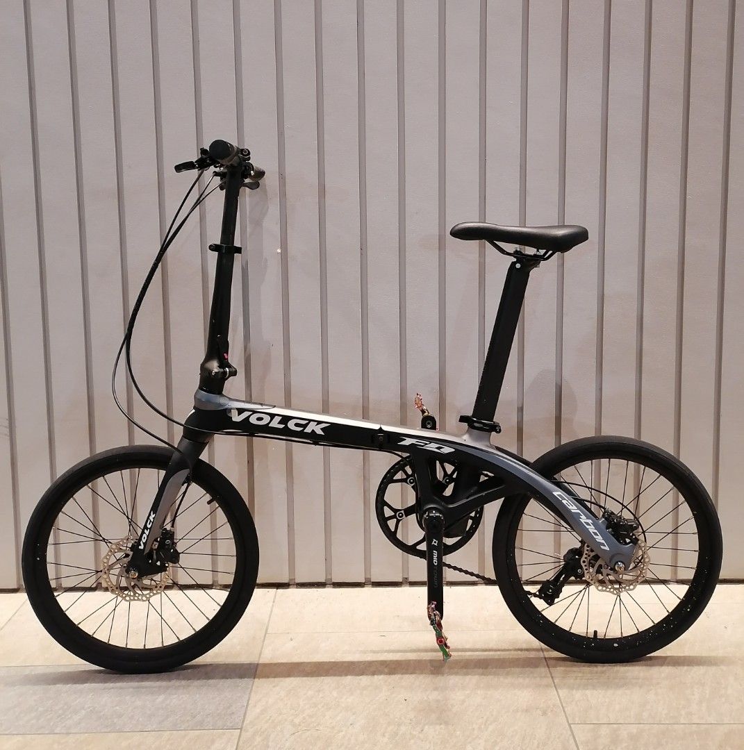 Volck FD Carbon Folding Bike , 20" rim LOUD wheelhub hub, Sports ...