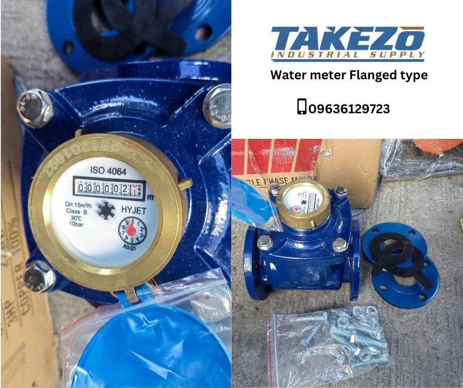 Water meter Flanged type, Commercial & Industrial, Construction Tools ...