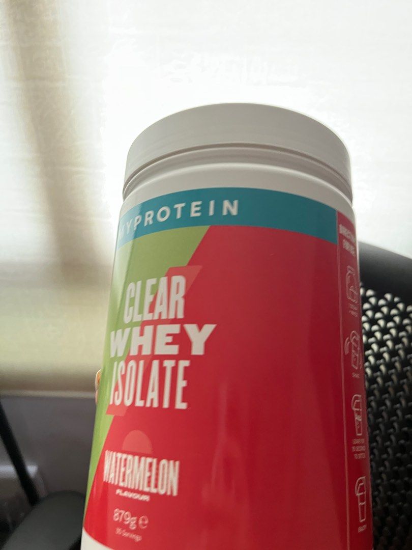 Watermelon clear whey isolate (my protein), Health & Nutrition, Health ...