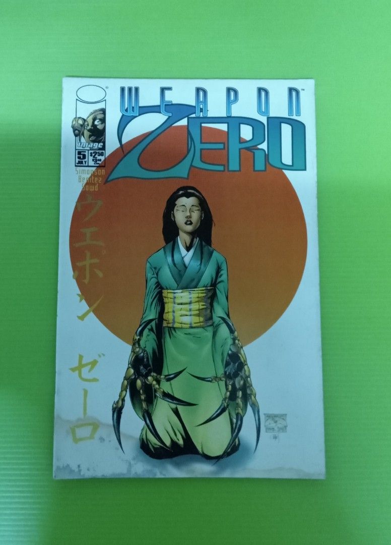 Weapon Zero #5 ( Joe Benetiz- Cover Art ) Image Comics, Hobbies & Toys ...