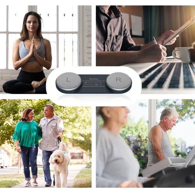 Wellue DuoEK Personal EKG Tracker Wellness Monitor ER2 Heart Rate ...