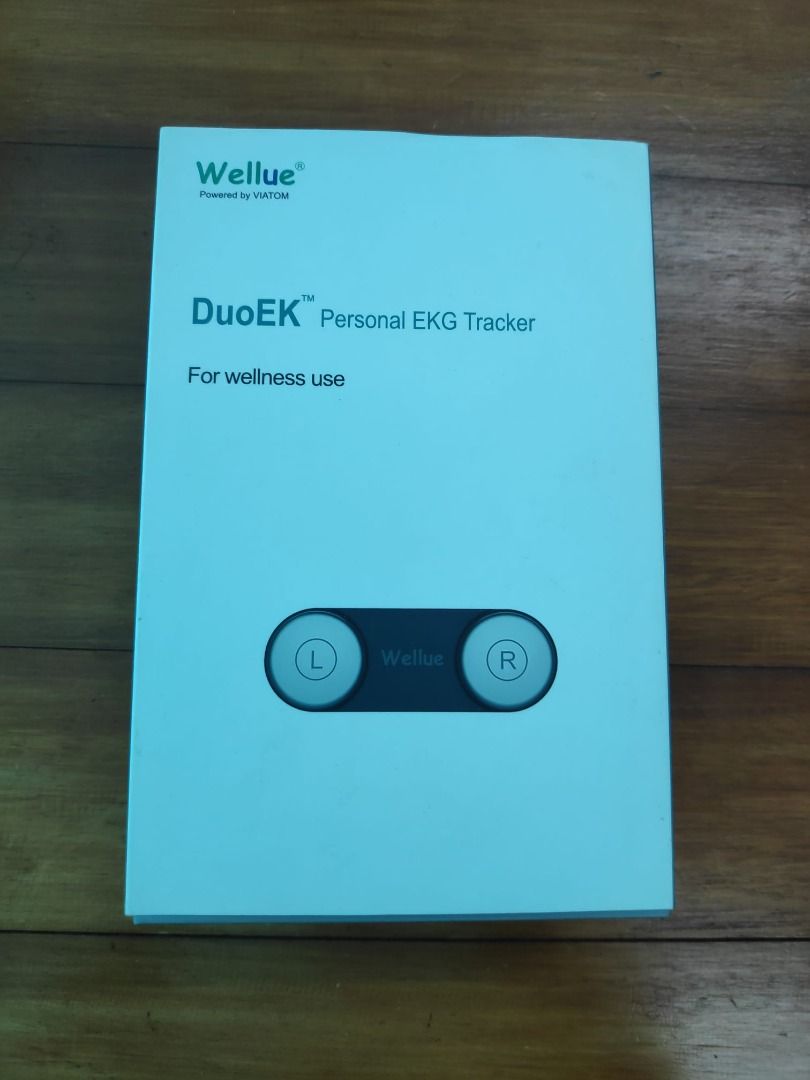 Wellue DuoEK Personal EKG Tracker Wellness Monitor ER2 Heart Rate ...