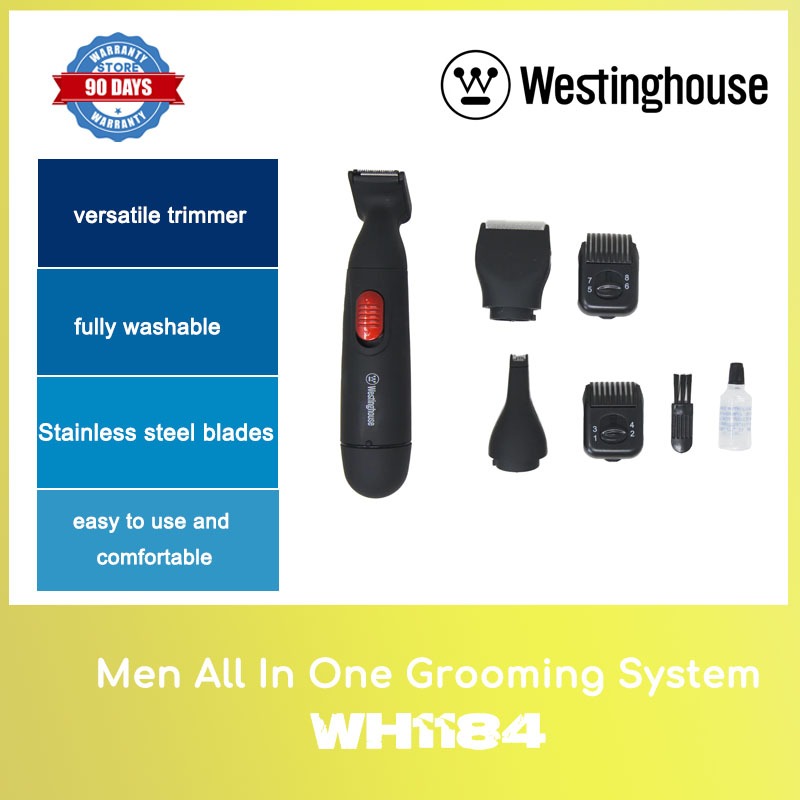 Westinghouse WH1184 Multipurpose Electric Groomer and Trimmer (Red ...