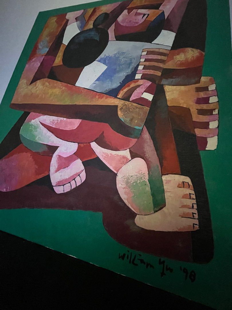 William Yu Painting 1998, Hobbies & Toys, Stationary & Craft, Art ...