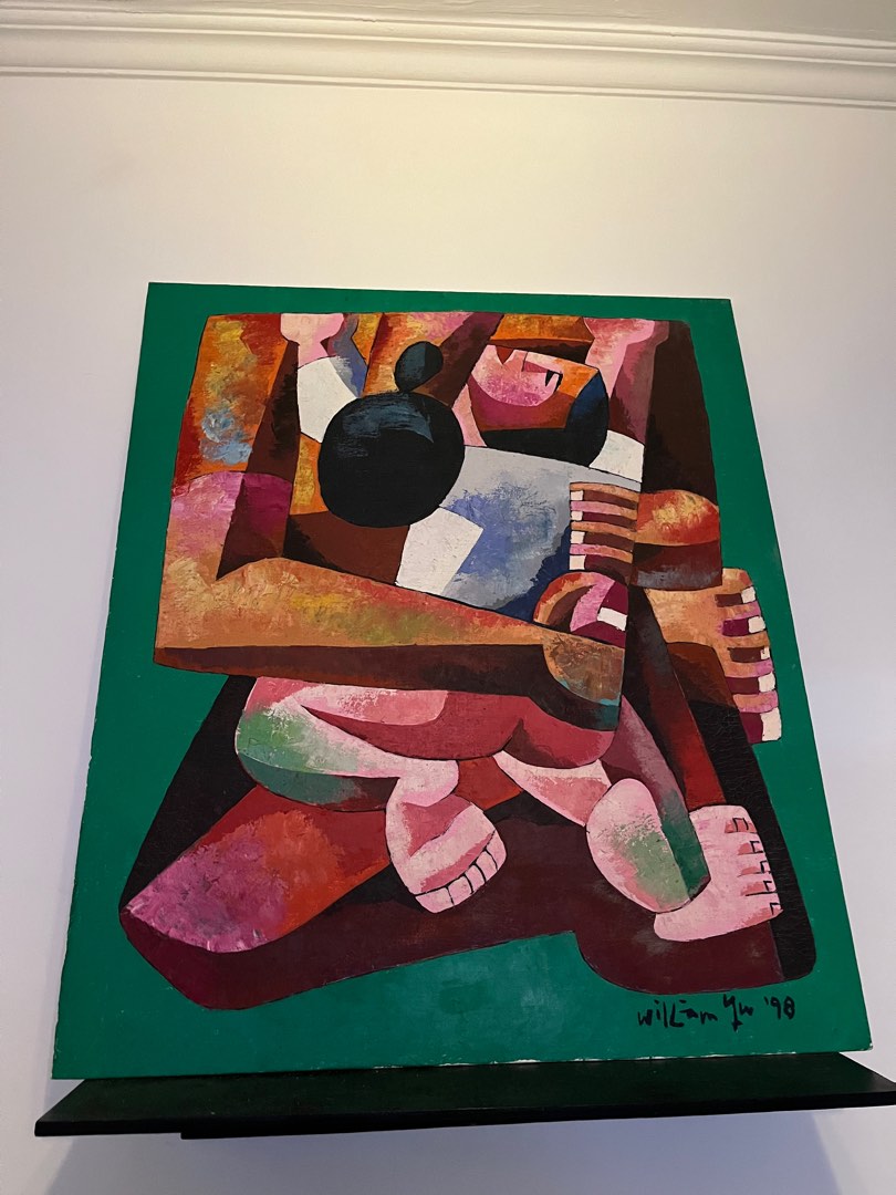 William Yu Painting 1998, Hobbies & Toys, Stationary & Craft, Art ...