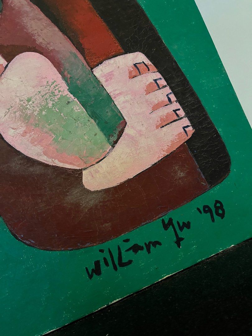 William Yu Painting 1998, Hobbies & Toys, Stationary & Craft, Art ...