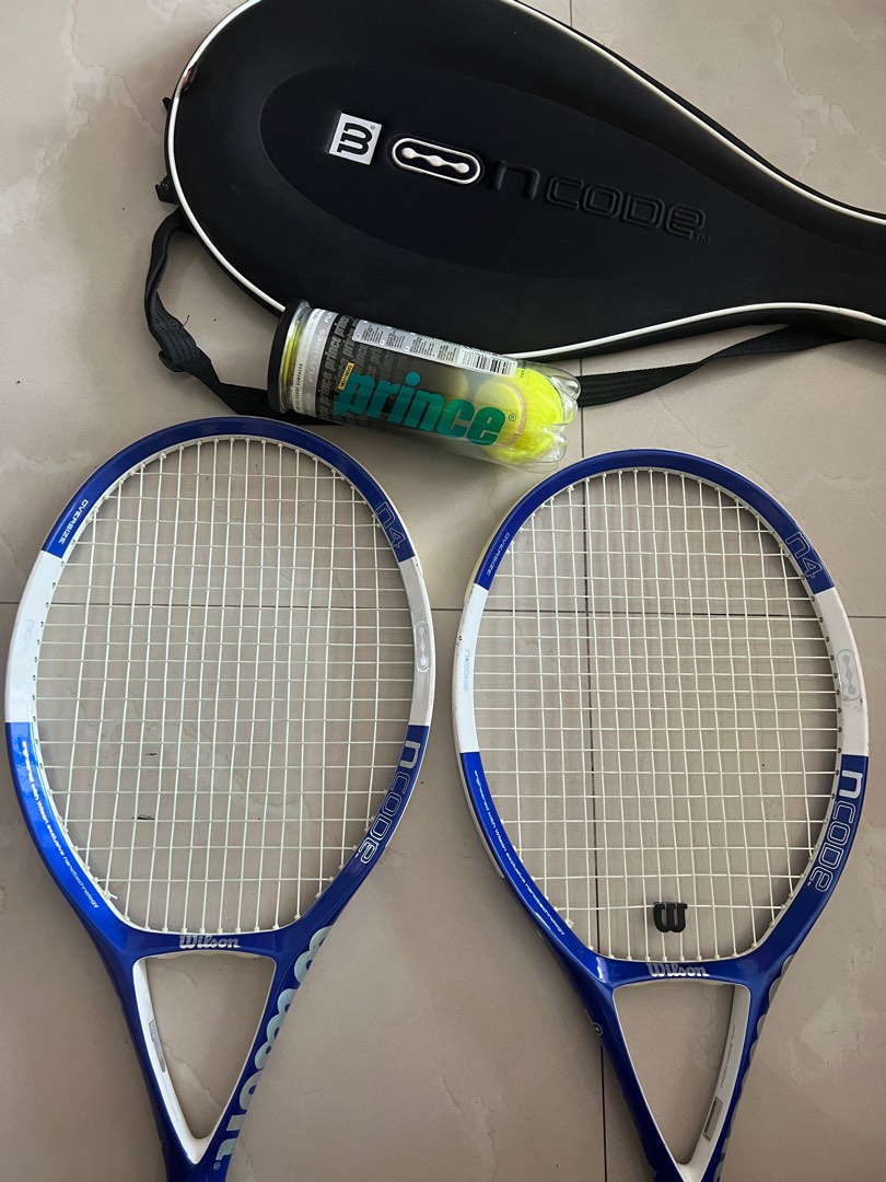 WILSON ncode N4, Sports Equipment, Sports & Games, Racket & Ball Sports ...