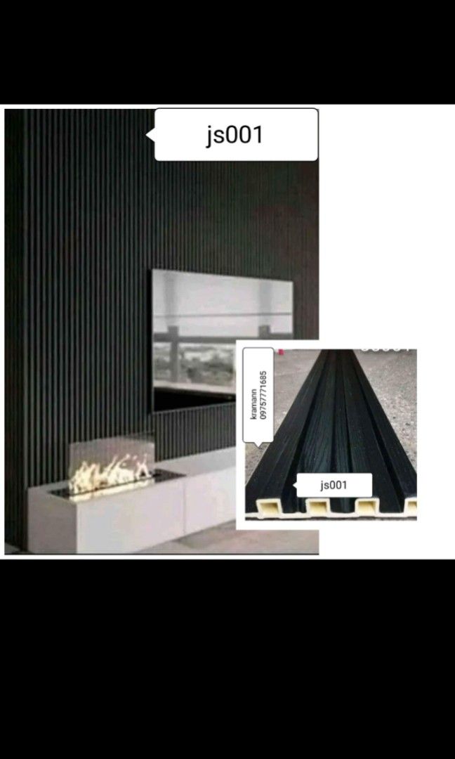 Wpc wall floated panel on Carousell