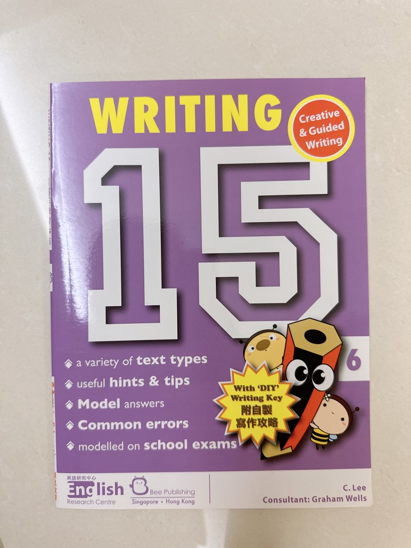 (100%全新) P6 Writing 15 Book 6 小六英文 15篇寫作練習, 興趣及遊戲, 書本 & 文具, 書本及雜誌 - 補充 ...