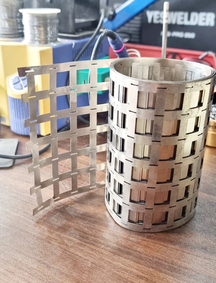 18650 Pure Nickel High Purity Strip 1P 2P 4P 6P 7P Lithium Battery Spot Welding Strips Ebike E ...