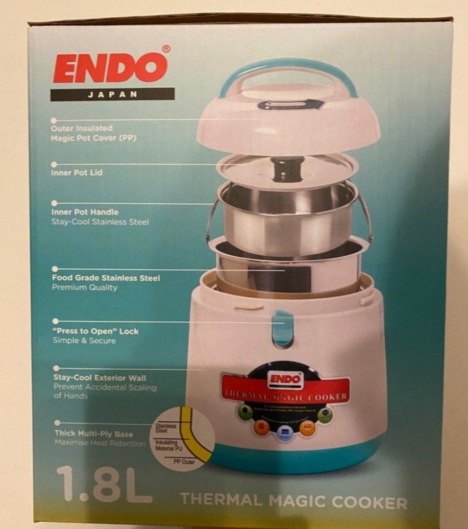 1.8L Magic Thermal cooker, TV & Home Appliances, Kitchen Appliances ...