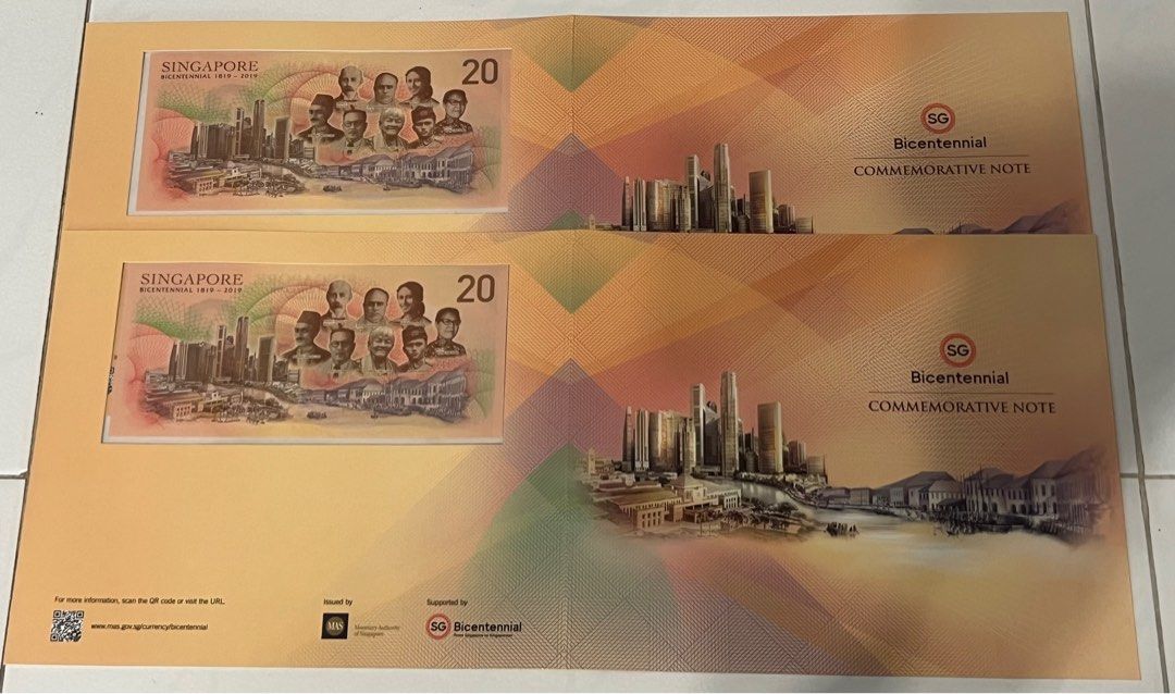 $20 Bicentennial commemorative note, Hobbies & Toys, Memorabilia ...