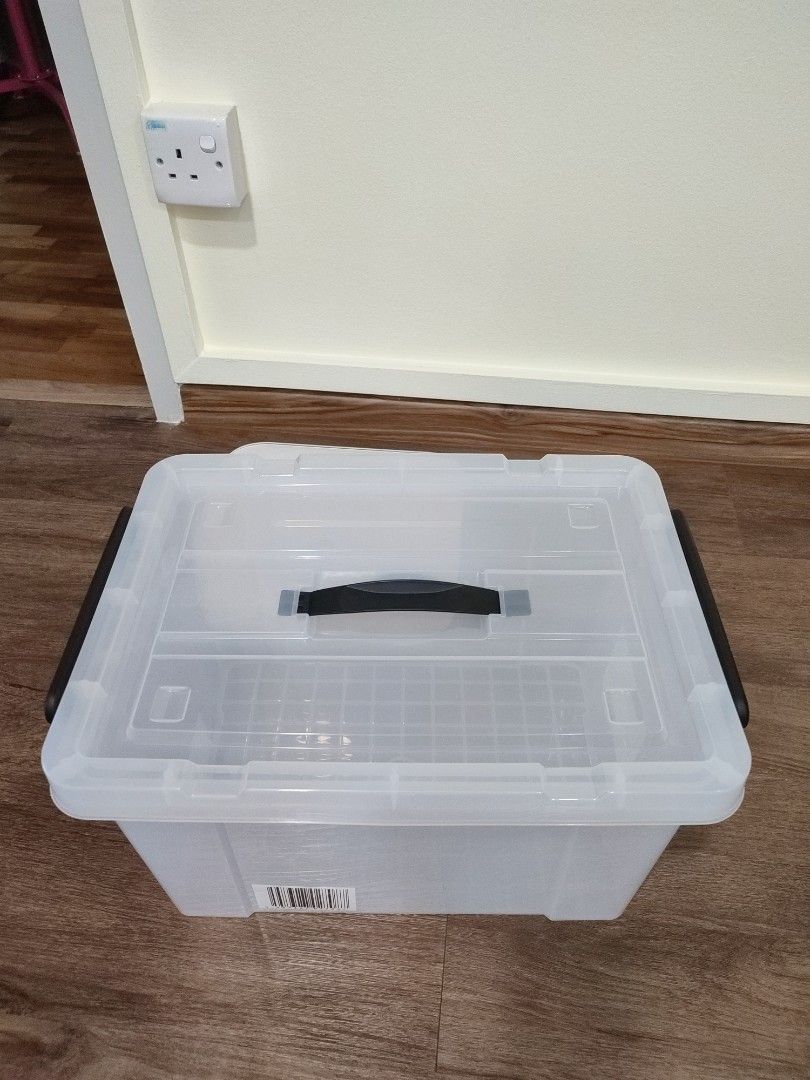20L storage box, Furniture & Home Living, Home Improvement ...