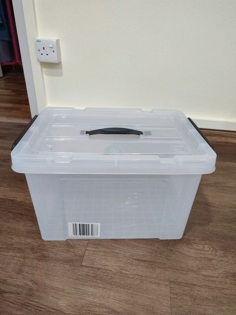 20L storage box, Furniture & Home Living, Home Improvement ...