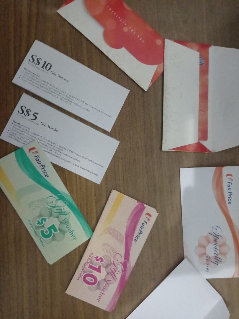 2% Groceries voucher (Fairprice/ Sheng Siong/ Don Don Donki), Tickets ...
