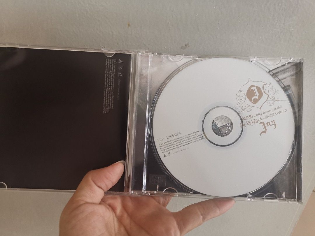 (2CD+VCD) 周杰倫 2004 無與倫比演唱會 Live CD Jay Chou 2004 Incomparable Live CD, Hobbies & Toys, Music ...
