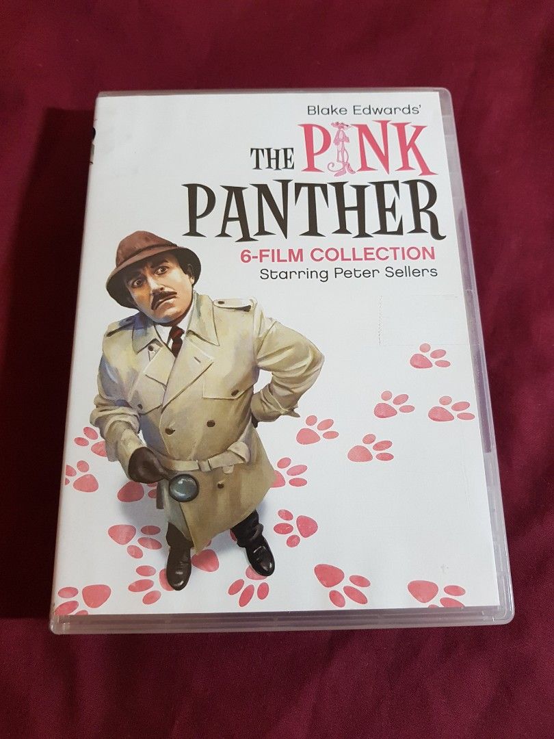 6-Film The Pink Panther Collection 1st Press DVD Boxset, Hobbies & Toys ...