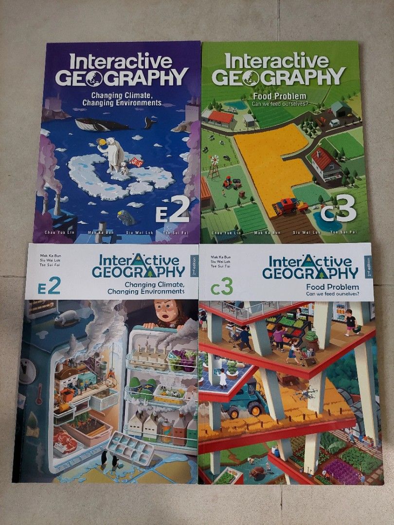 各科中二二手書/作業 Interactive Geogaphy E2 C3 New Mastering Science 2A 2B 初中音樂新 ...
