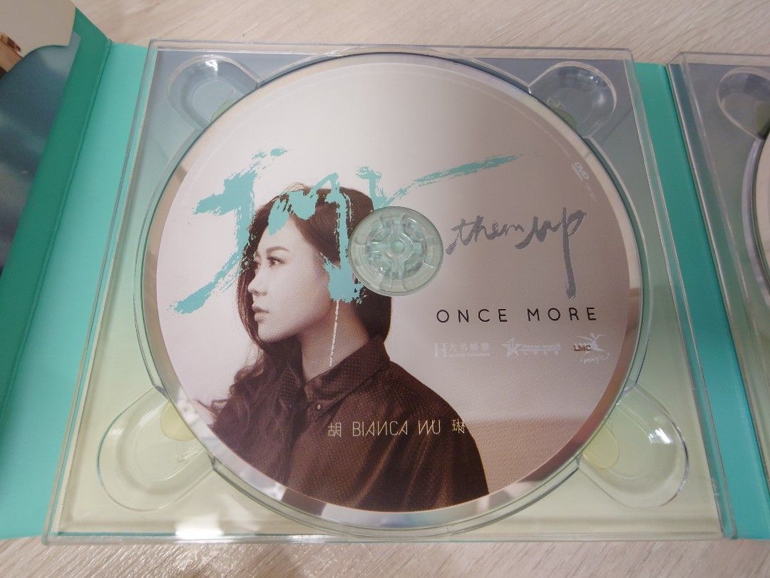 胡琳 Jazz Them Up ONCE MORE CD + DVD (重唱張學友 劉德華 黎明 郭富城金曲) 唱碟僅一條短輕花95%新淨 ...