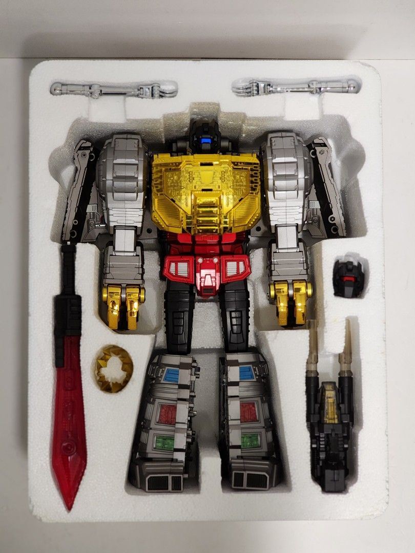 變形金剛 TRANSFORMERS GIGAPOWER GP HQ-01R 鋼鎖, 興趣及遊戲, 玩具 & 遊戲類 - Carousell