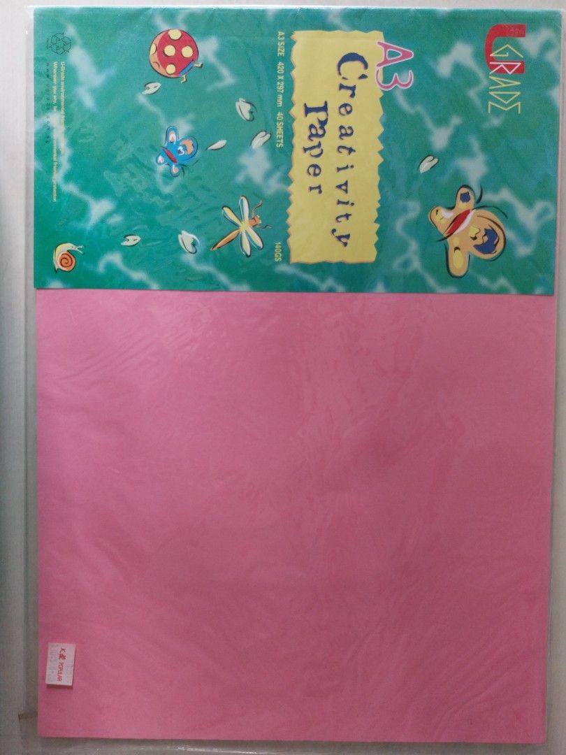 A3 Paper U-grade Creativity 140g, Hobbies & Toys, Stationery & Craft ...