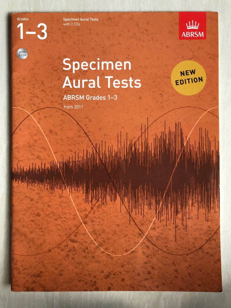 ABRSM Specimen Aural Tests Grades 1-3, Hobbies & Toys, Books ...