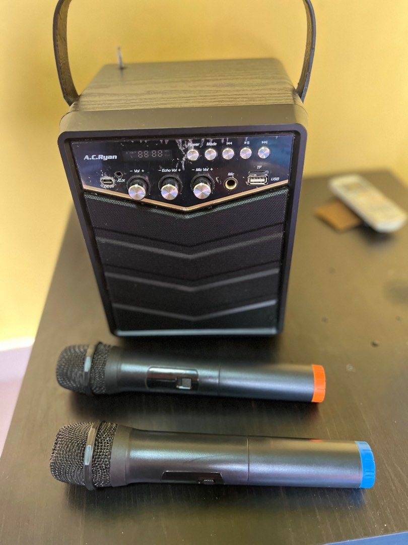 Ac Ryan karaoke, Audio, Microphones on Carousell